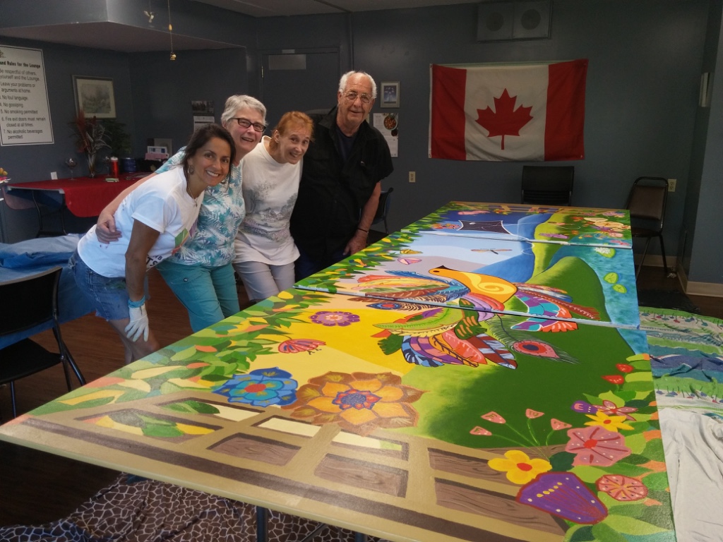 Residency Recycled Mural – MASC