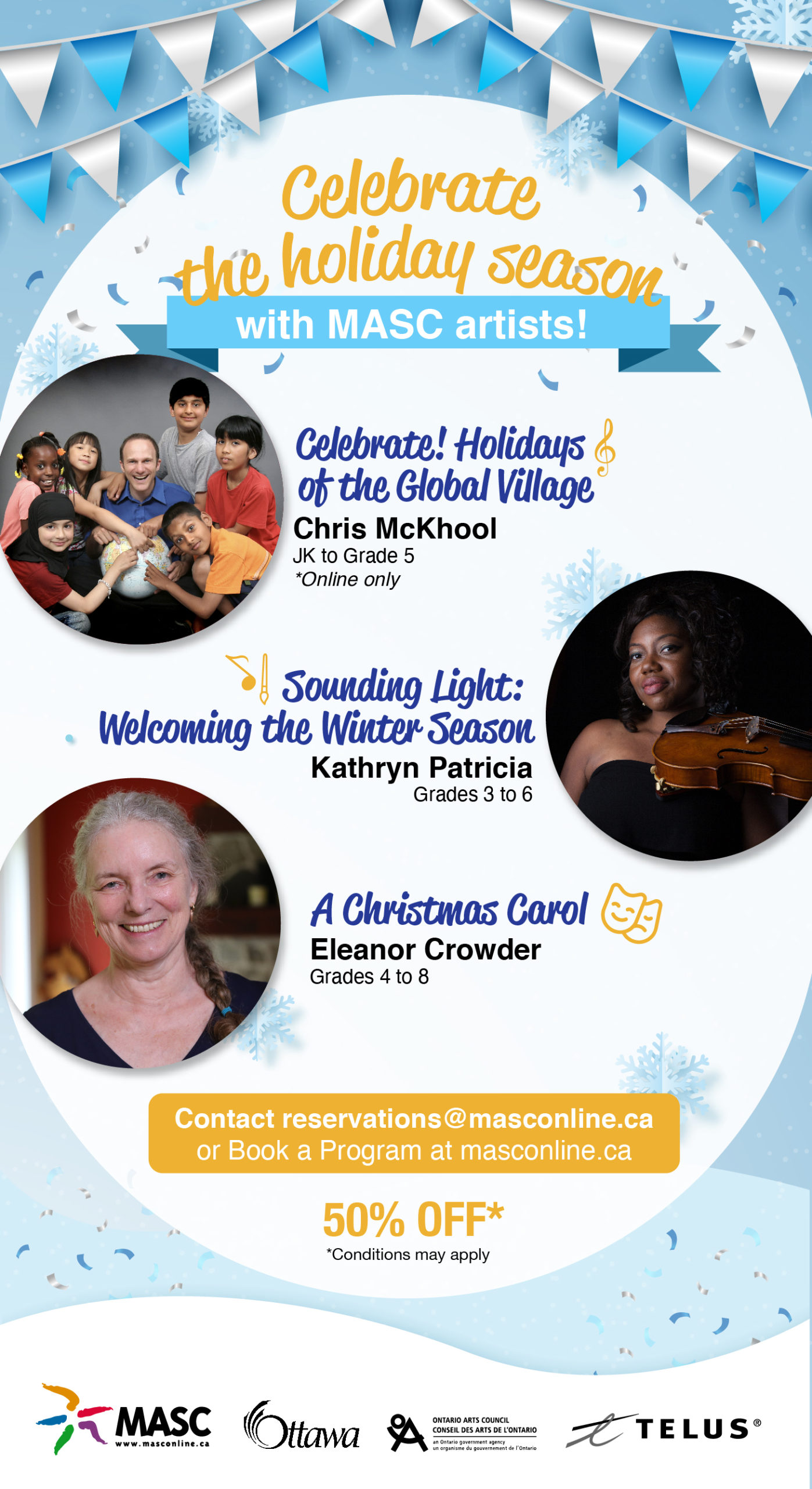 Celebrate the holiday season with MASC artists! – MASC