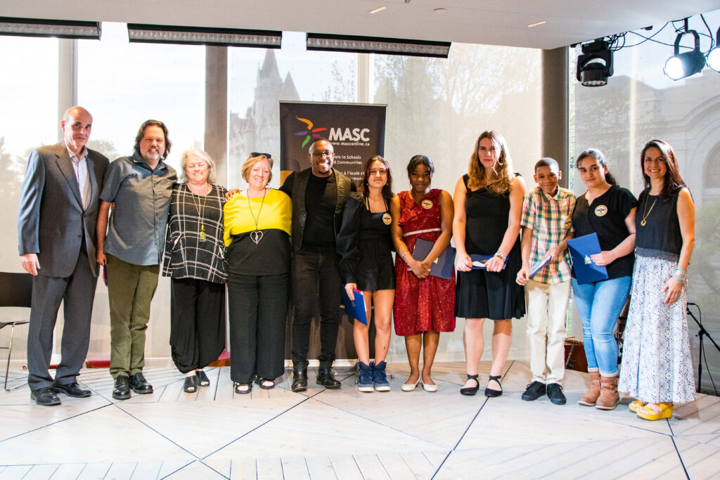 Interview with three of the young MASC Arts Awards winners on CBC ...